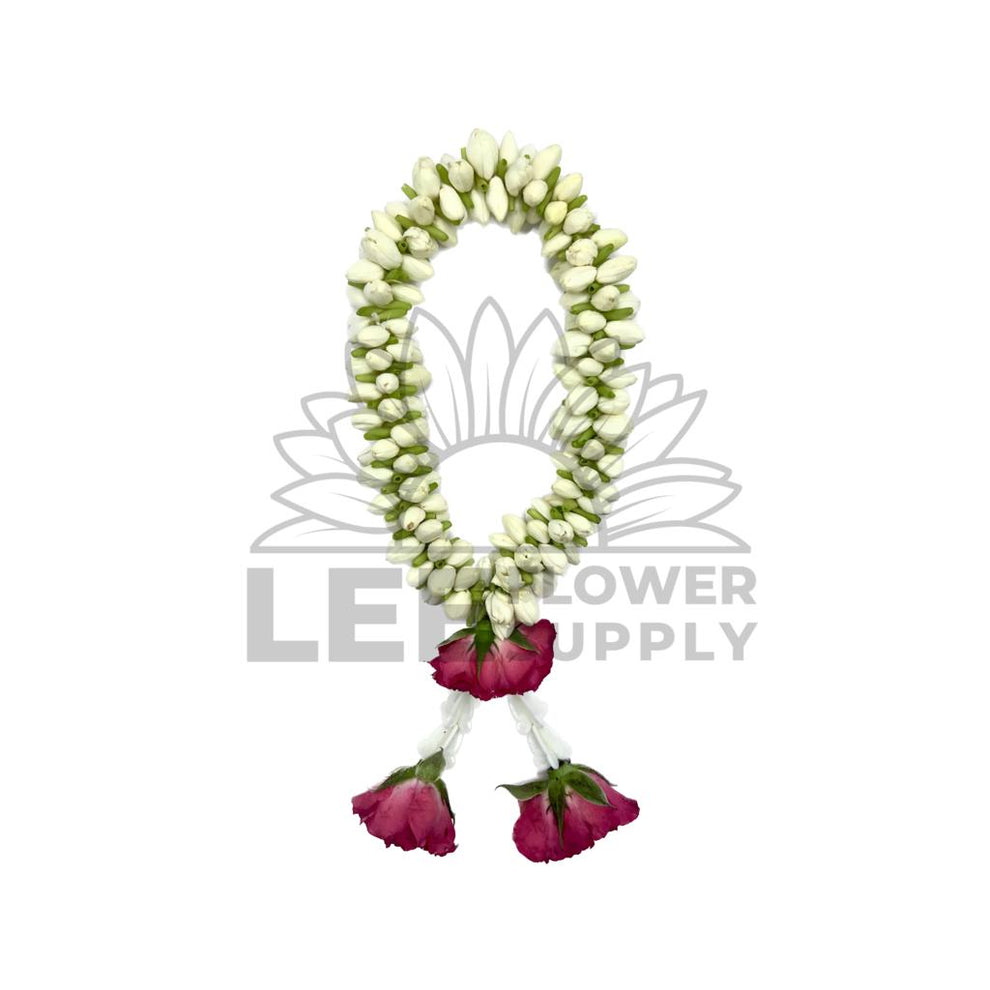 Chinese Jasmine Garland with Rose (XS - 13cm) – Lee Flower Supply